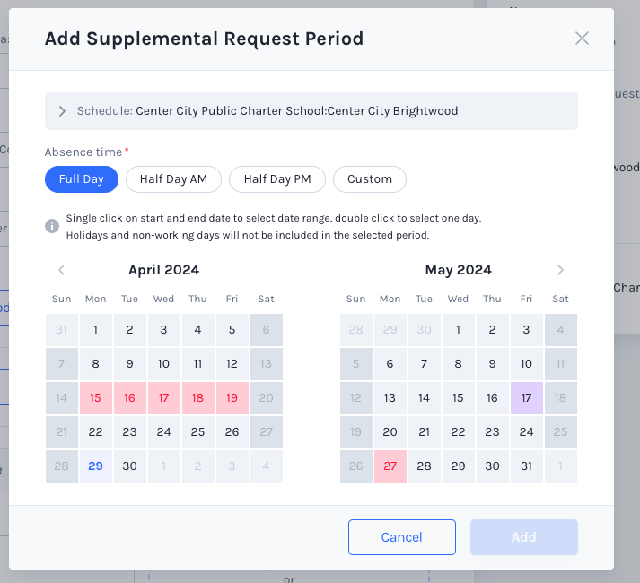 How to: Create Absences In WillSub+ – Enriched Schools