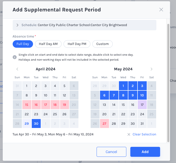 How to: Create Absences In WillSub+ – Enriched Schools