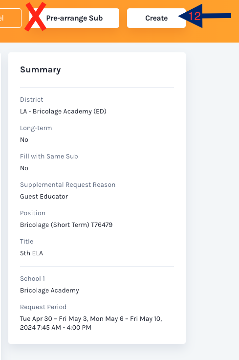 How to: Create Absences In WillSub+ – Enriched Schools