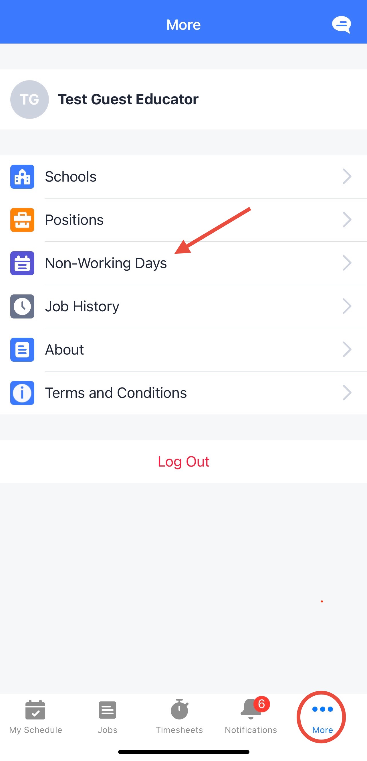 HOW TO: set 'Non Working' Days in WillSub+ – Enriched Schools
