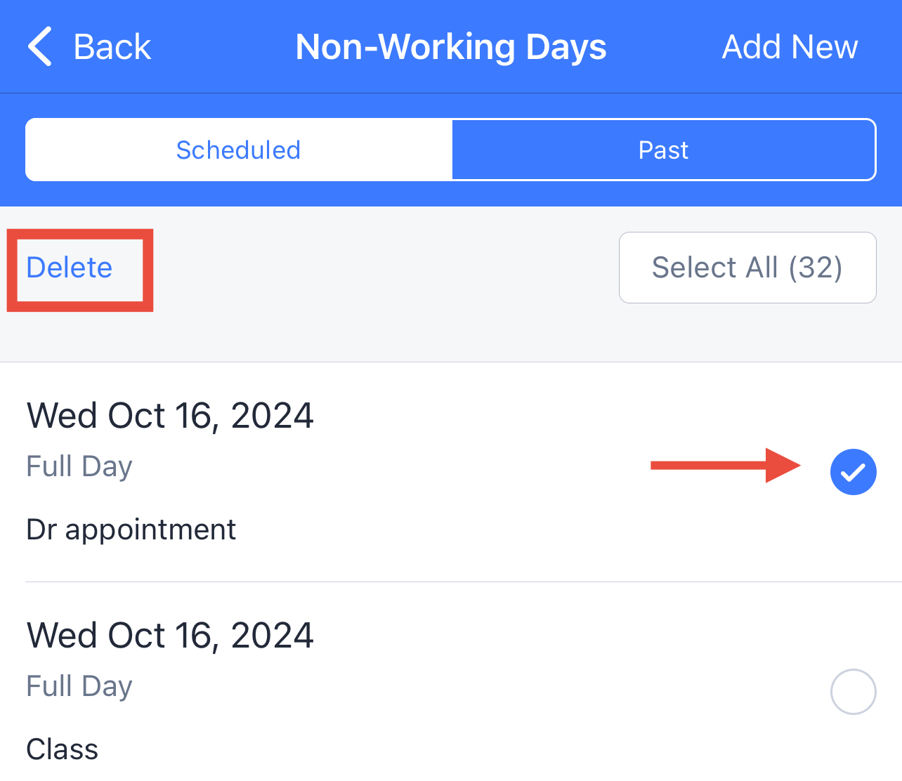 HOW TO: set 'Non Working' Days in WillSub+ – Enriched Schools